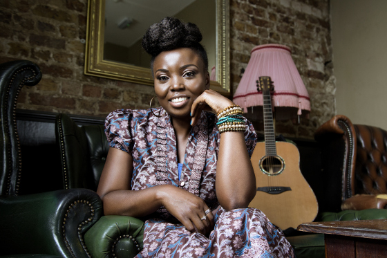Singer and song writer Lánre thinks that we can create art and use it ...