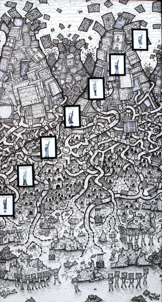 John Ledger is a visual artist who uses his art to commentate on social ...