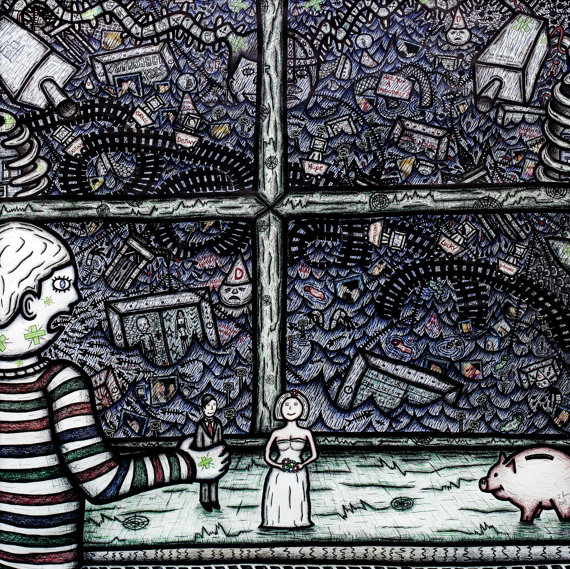 John Ledger is a visual artist who uses his art to commentate on social ...